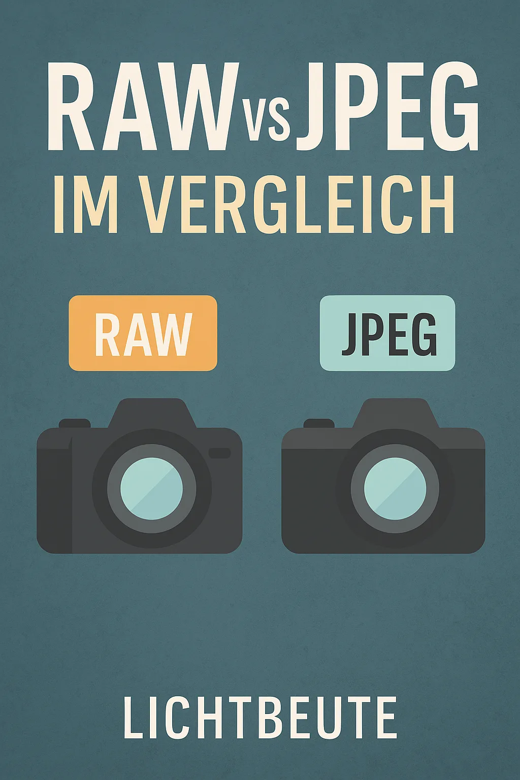 RAW vs JPEG im Vergleich – Welches Format passt zu dir
